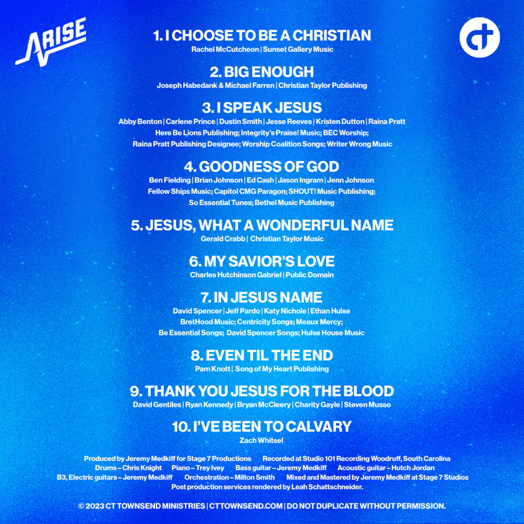 Arise Favorites - CD | CT Townsend